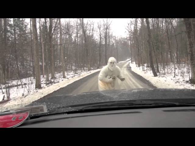 Unbelievable Encounter: Yeti Spotted Throwing Snowballs | Galaxy