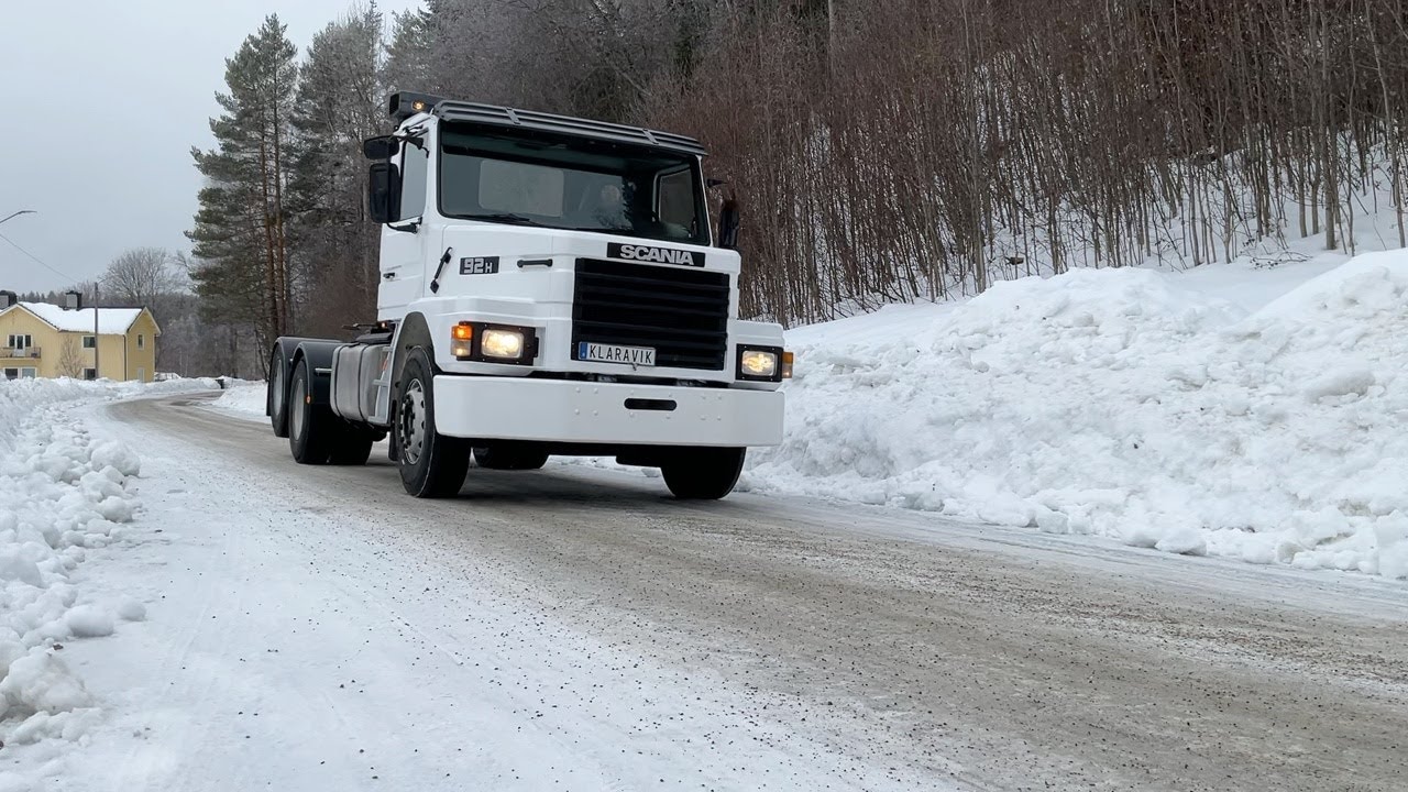 Veteranlastbil / dragbil Scania 92H, Nordmaling, Klaravik au