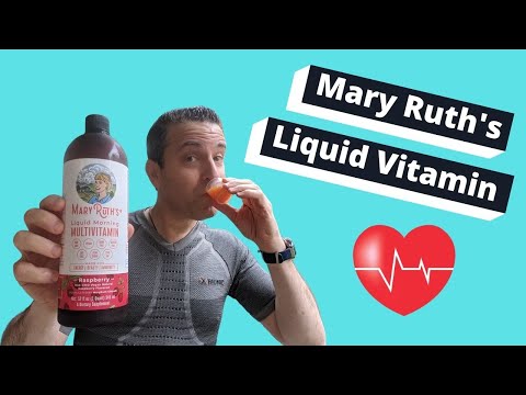 Morning Liquid Vitamins by MaryRuth's Raspberry