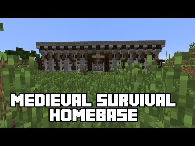 Medieval Survival Homebase Minecraft Map
