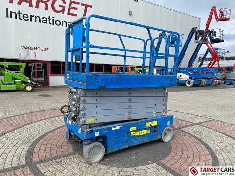 783011 GENIE GS-4047 ELECTRIC GS4047 SCISSOR WORKLIFT 1389CM 2014 GS4714C-1343 697HRS