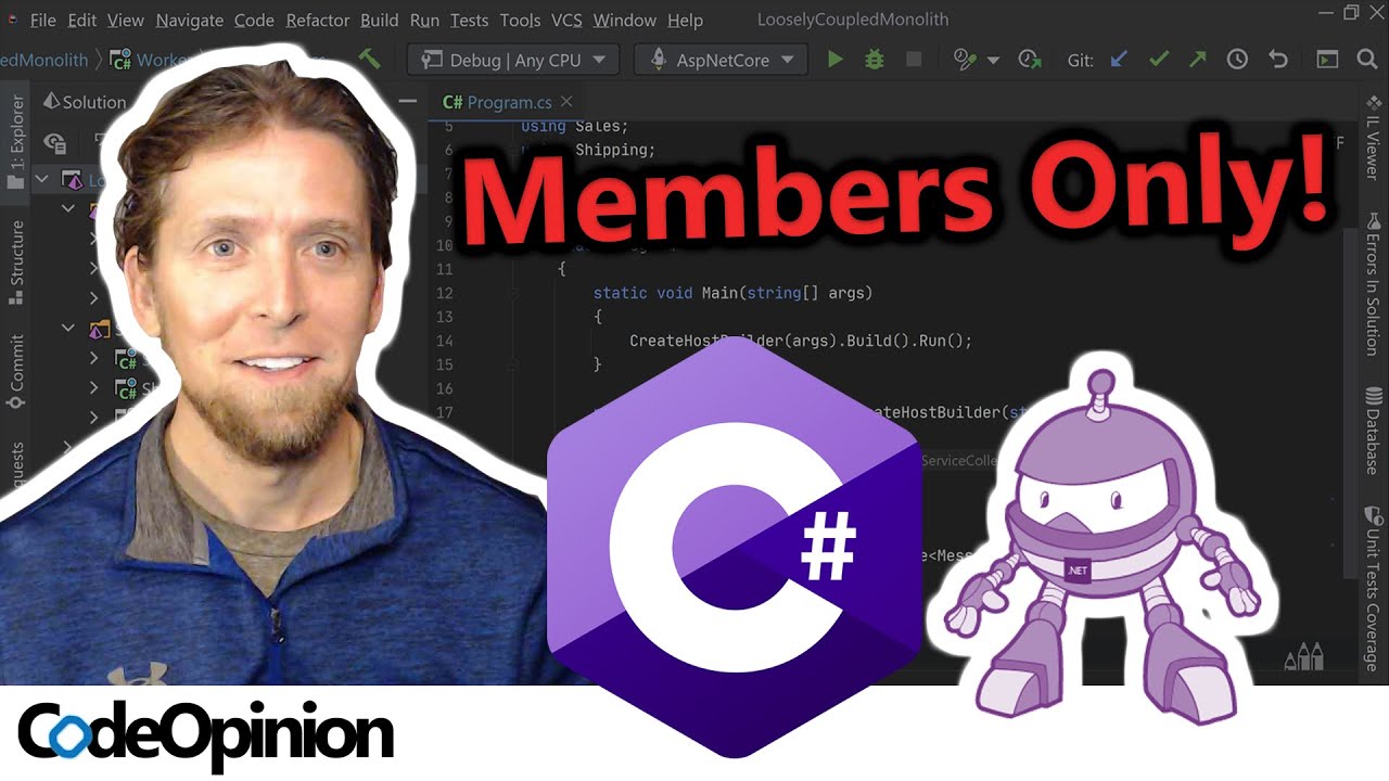 Get Exclusive Content! Become a CodeOpinion Member