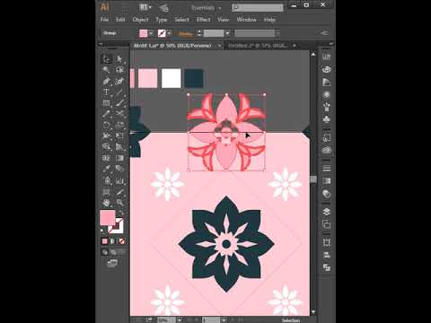 Textile Pattern Design | illustrator
