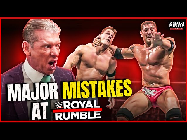 WWE: WATCH: 5 unscripted WWE Royal Rumble moments