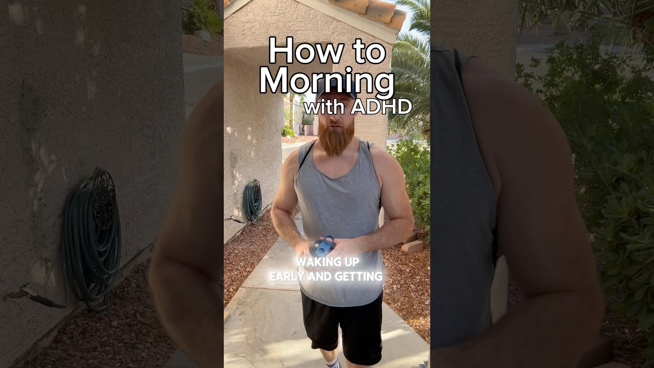 How to morning with #adhd