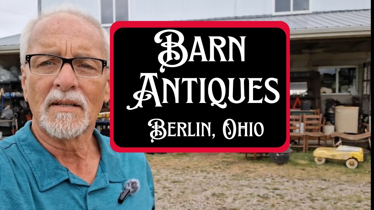 Amish Country Ohio - Barn Antiques store in Berlin Ohio Holmes County #amishcountry #antique #ohio