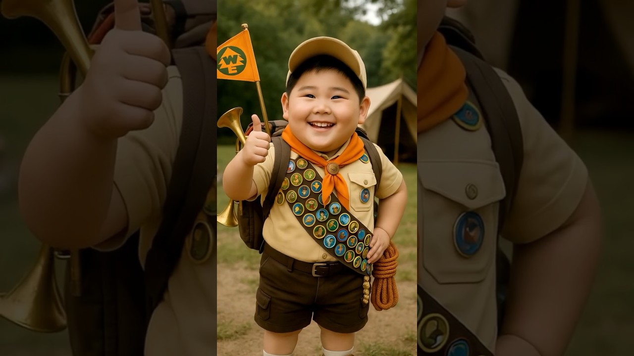 Up! Characters Brought to Life! #up #carl #ellie #russell #disney #pixar