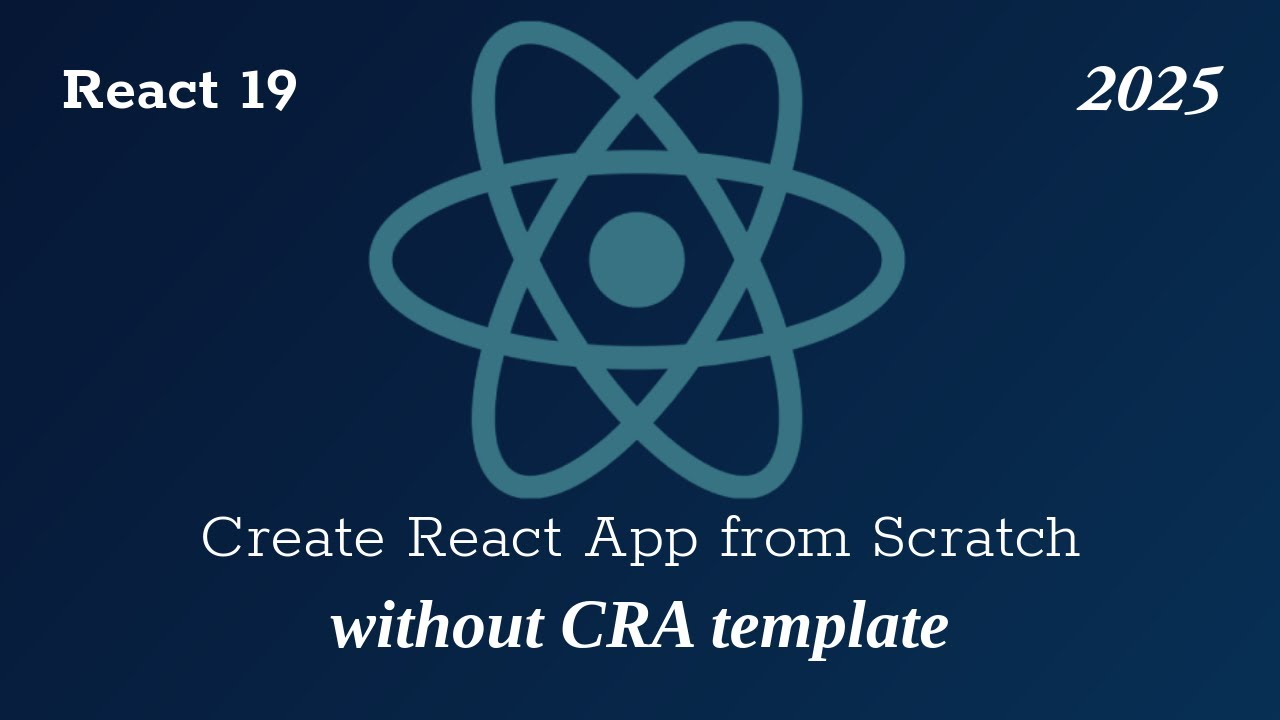 How to Create React 19 App from scratch | No CRA Boilerplate Template | React Working flow explained