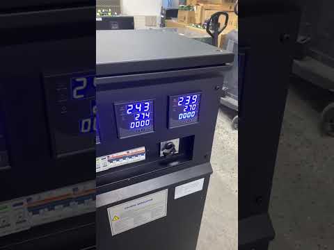 SR-GER 15kVA Servo Stabilizer For Finland Project //1