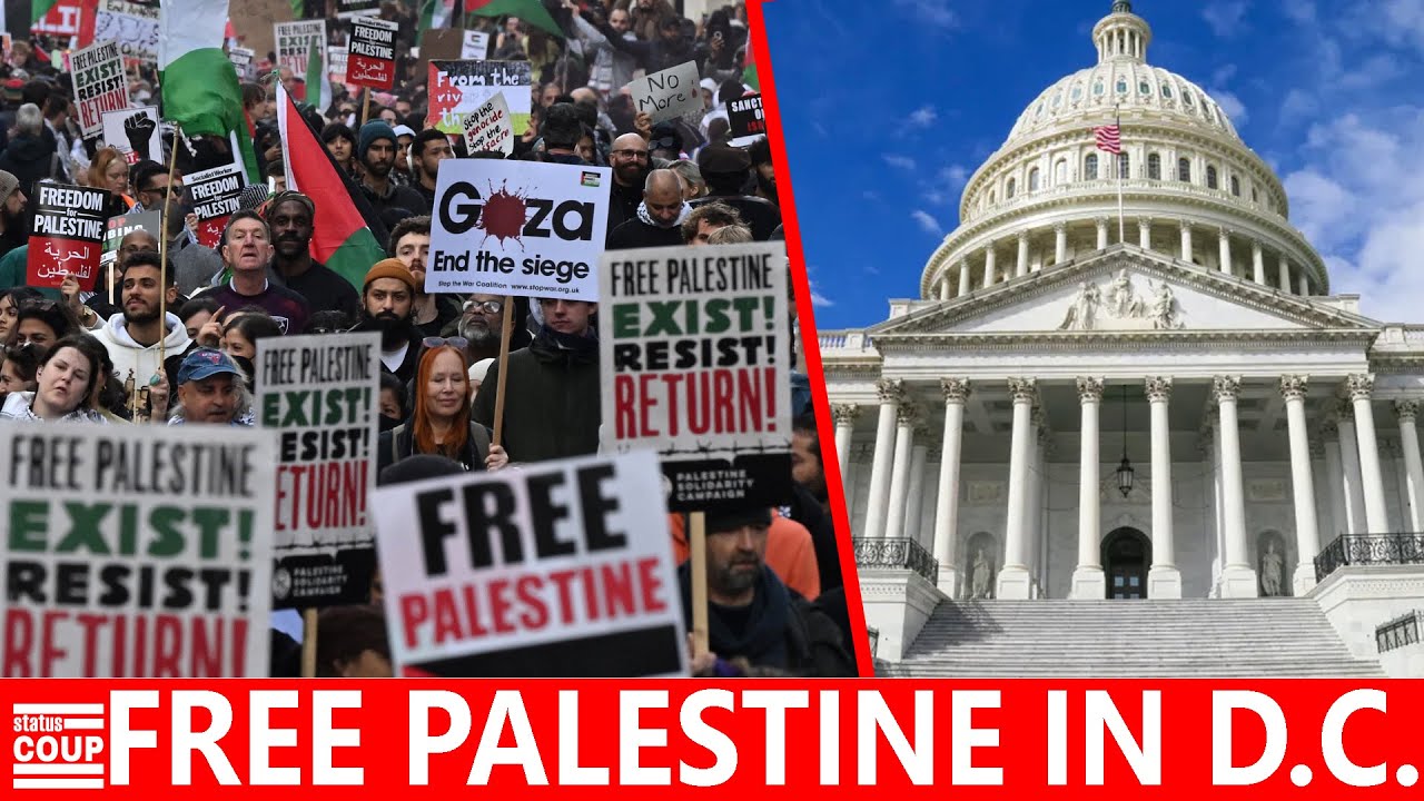 'Let Gaza Live!': Massive U.S. Protests for Palestine