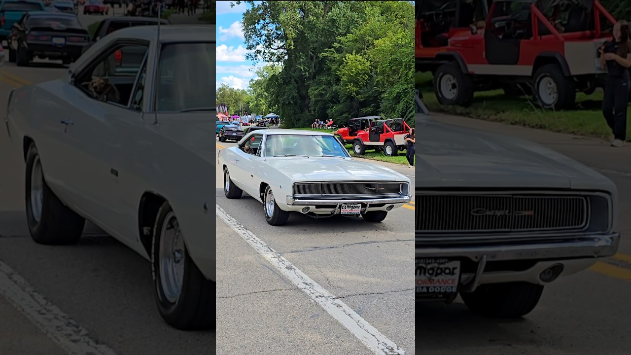 1968 Dodge Charger Classic Car Drive By Engine Sound Cruisin Hines Westland 2025