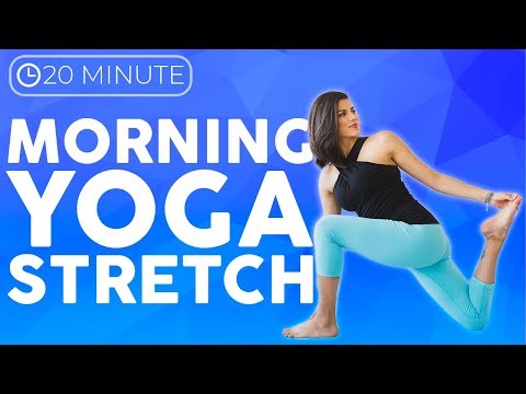 20 minute Morning Yoga Stretch 💙 Full Body Yoga for All Levels