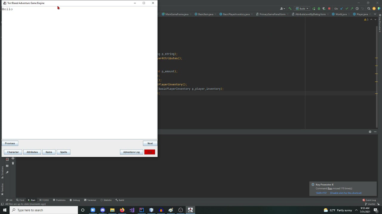 TextBasedAdventureGameEngine