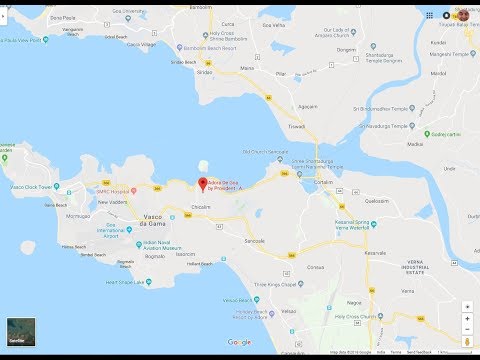 Provident Adora De Goa, Location Map, Dabolim, Central Goa