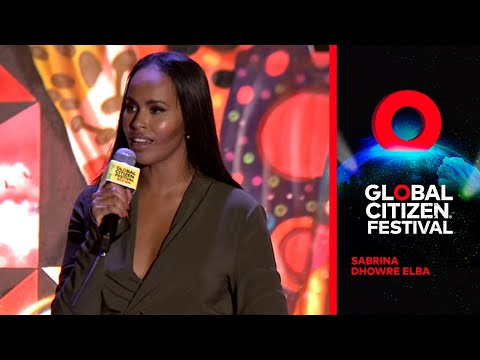 Sabrina Dhowre Elba Welcomes Stormzy to the Stage | Global Citizen Festival: Accra