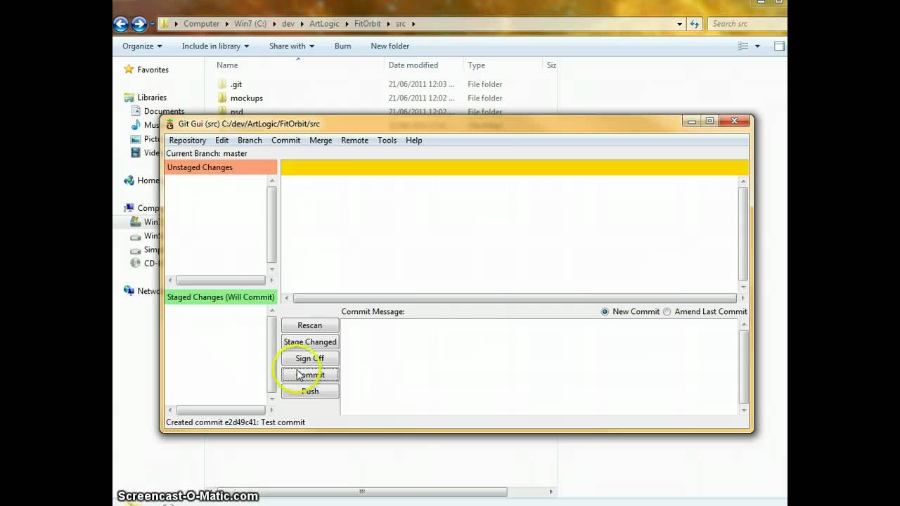 Basic operations with GitHub