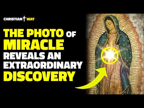 An extraordinary miracle on the Tilma reveals a surprising detail that ...