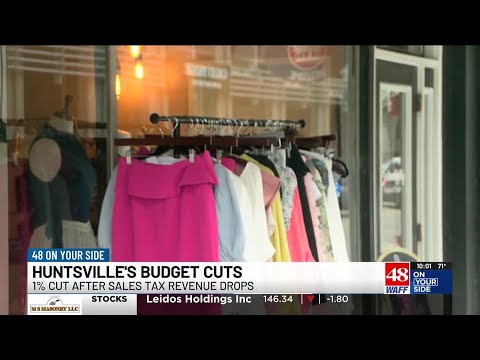 City of Huntsville cuts $10M from city budget as sales tax numbers start to fall short