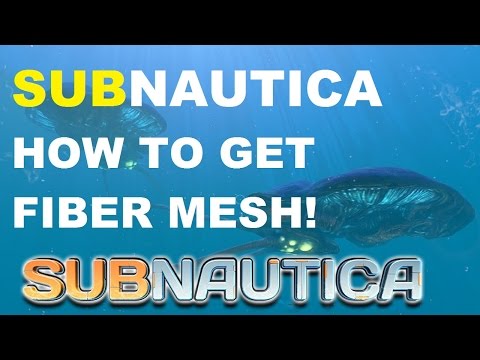 Steam Community :: Video :: Subnautica How to get Fiber Mesh