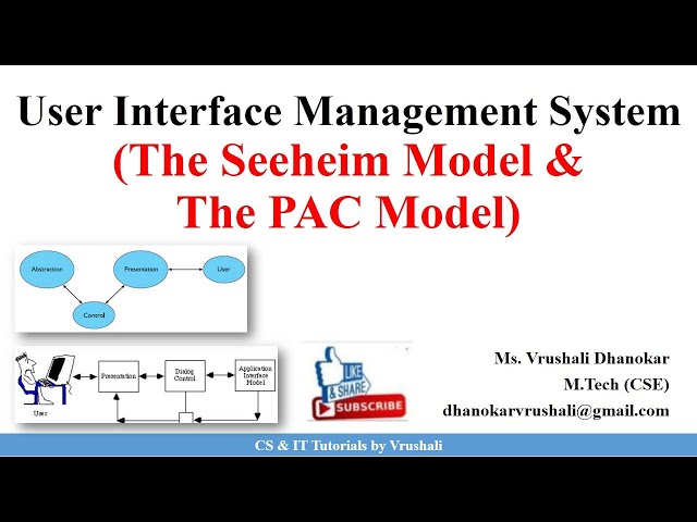 Understanding User Interface Management Systems: The Seeheim and PAC Models | Galaxy.ai