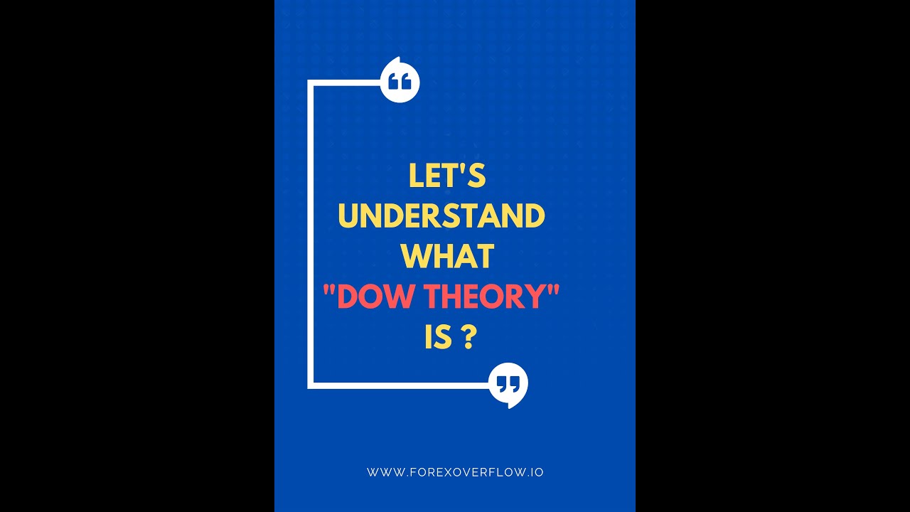 Dow Theory Explained ! Traders and Newbies a must look.