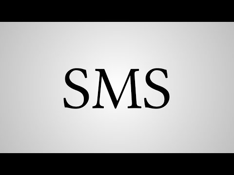 What Does "SMS" Stand For?