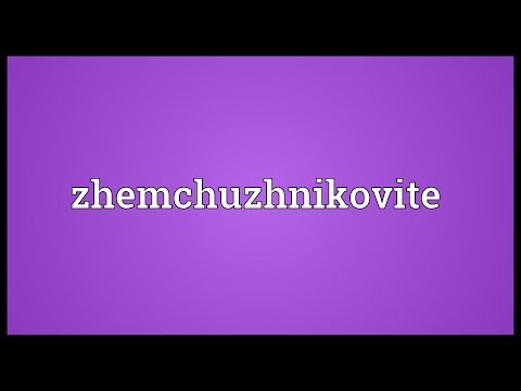 Zhemchuzhnikovite Meaning