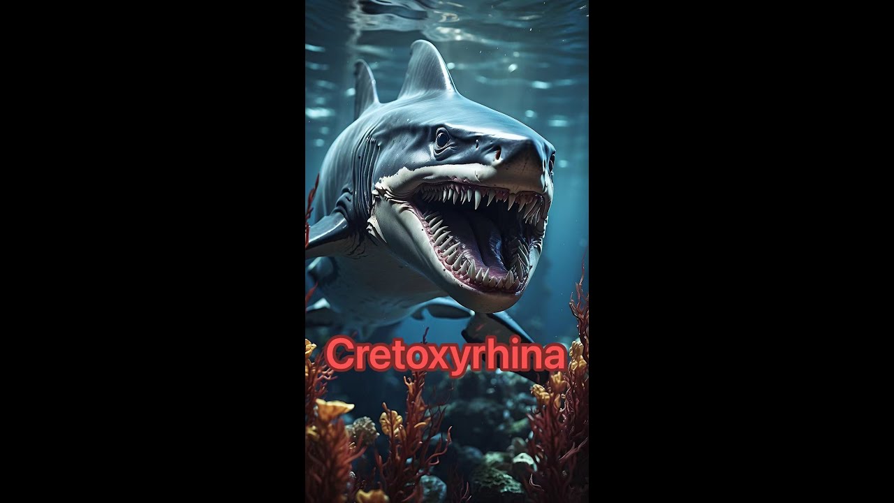 Cretoxyrhina was a prehistoric shark that livedduring theCretaceousperiod #shark #prehistoricanimals