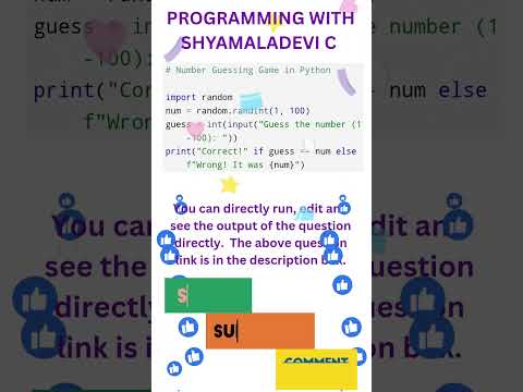 Number Guessing Game in Python