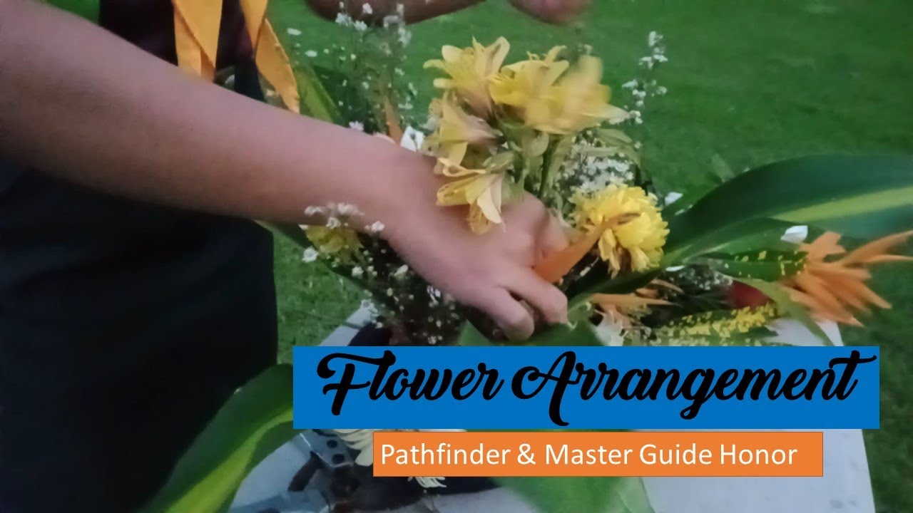 Flower Arrangement: Pathfinder Honor