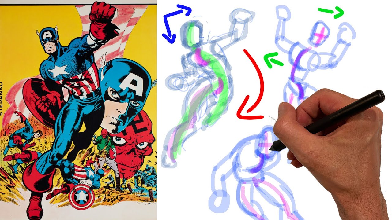 JIM STERANKO ! The Comic Book MASTER of DYNAMICS !