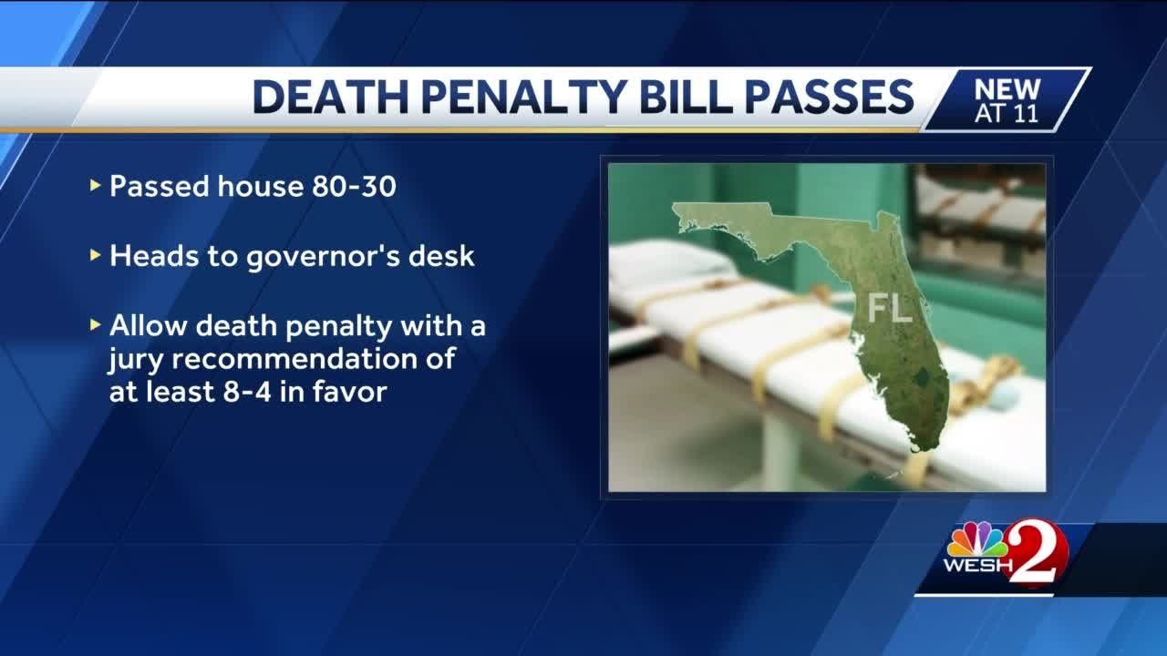 Florida lawmakers pass bill to remove unanimous jury requirement for death penalty