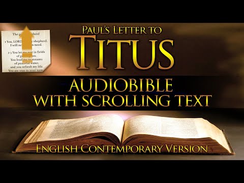 Holy Audio Bible: TITUS (Contemporary English) With Text