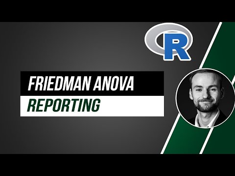 Reporting Friedman ANOVA - results from R