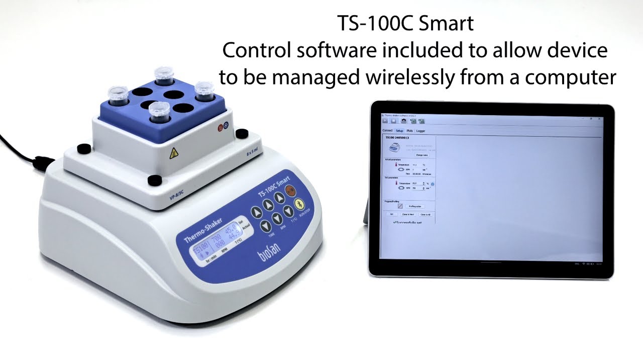 TS-100, Thermo-Shaker for microtubes and PCR plates| Biosan