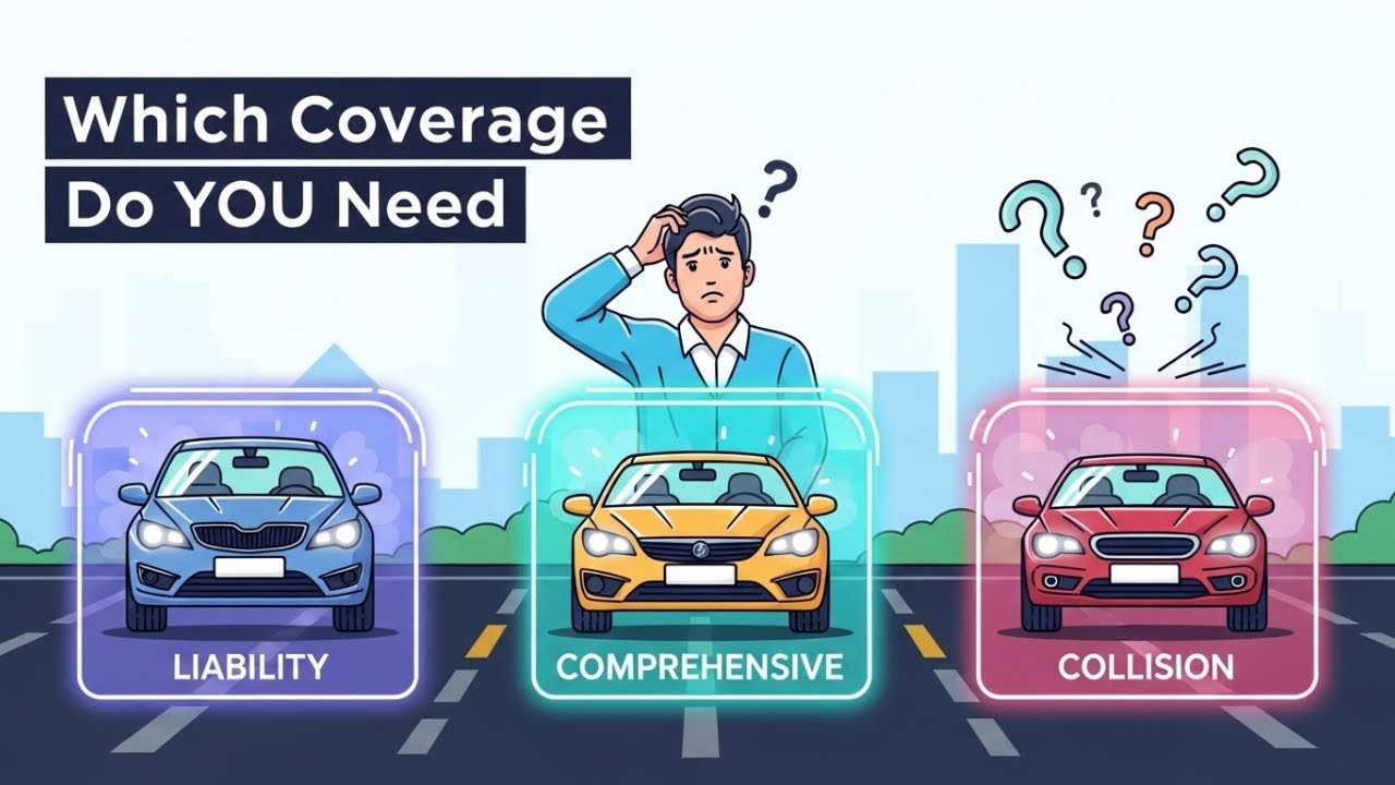 Liability vs. Comprehensive vs. Collision Coverage Explained