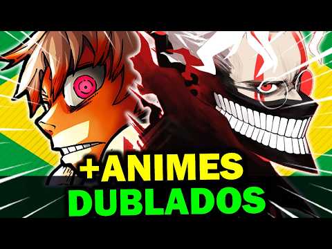 Novos Animes Dublados 2025 Crunchyroll Brasil