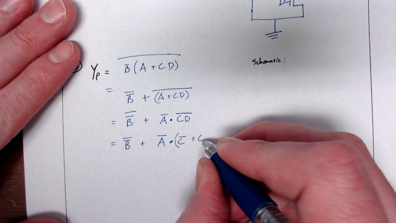CMOS logic gate - 4-input function