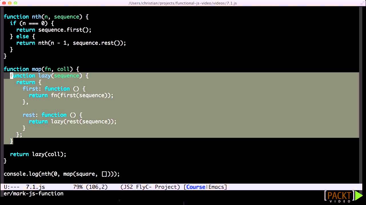 Learning Functional JavaScript: Lazy Evaluation | packtpub.com