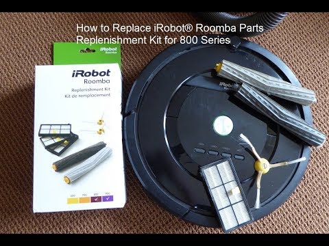 How to Replace iRobot® Roomba Parts Replenishment Kit for 800 Series - Floppycats