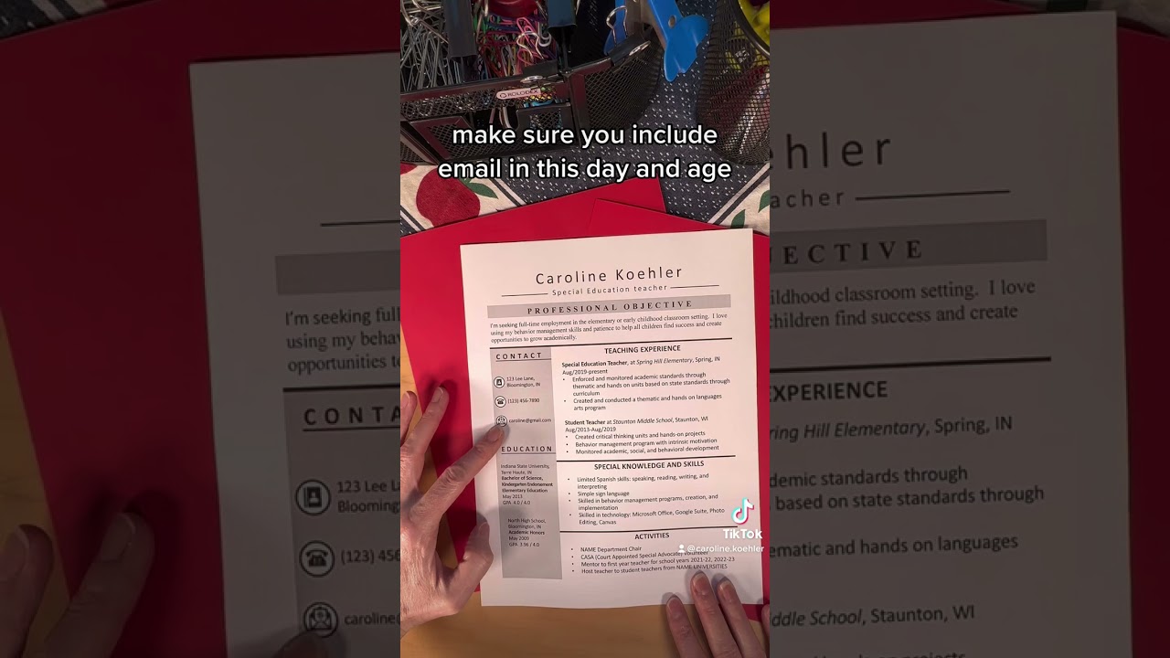 Crafting a Perfect Resume for Teachers - Templates, Cover Letters & Editable for New & Experienced