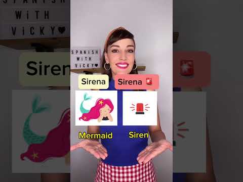 Spanish words with two meanings 🇪🇸 #shorts