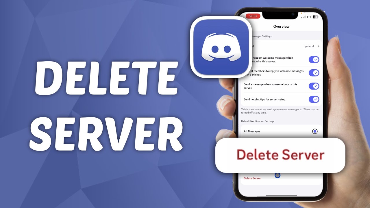 How to Delete A Discord Server - Quick and Easy Guide!