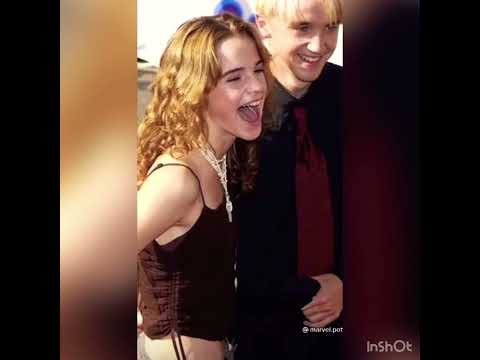 Emma watson with her boyfriend vs Tom felton #shorts #tomfelton #emmawatson