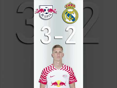 RB Leipzig vs Real Madrid : UEFA Champions League Score Predictor - hit pause or screenshot