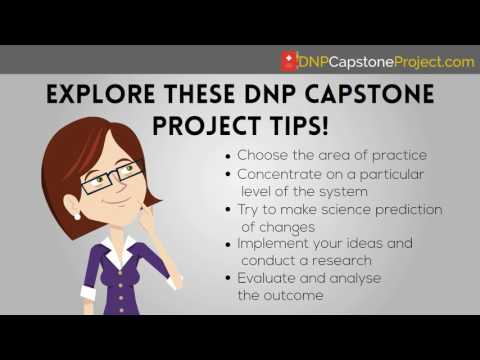 DNP Capstone Project Writing Tips