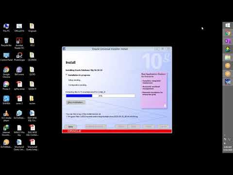 SQL|| How to install Oracle 10g on WINDOWS 7 / 8 /8.1 /10 || Rohan Singh R