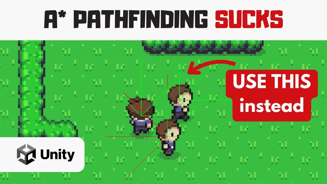 The Problem with A* Pathfinding in 2D games