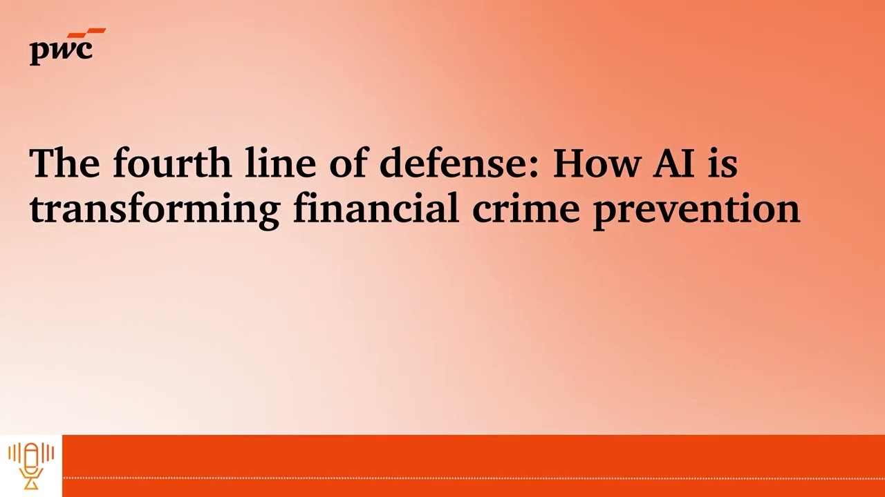 The fourth line of defense: How AI is transforming financial crime prevention