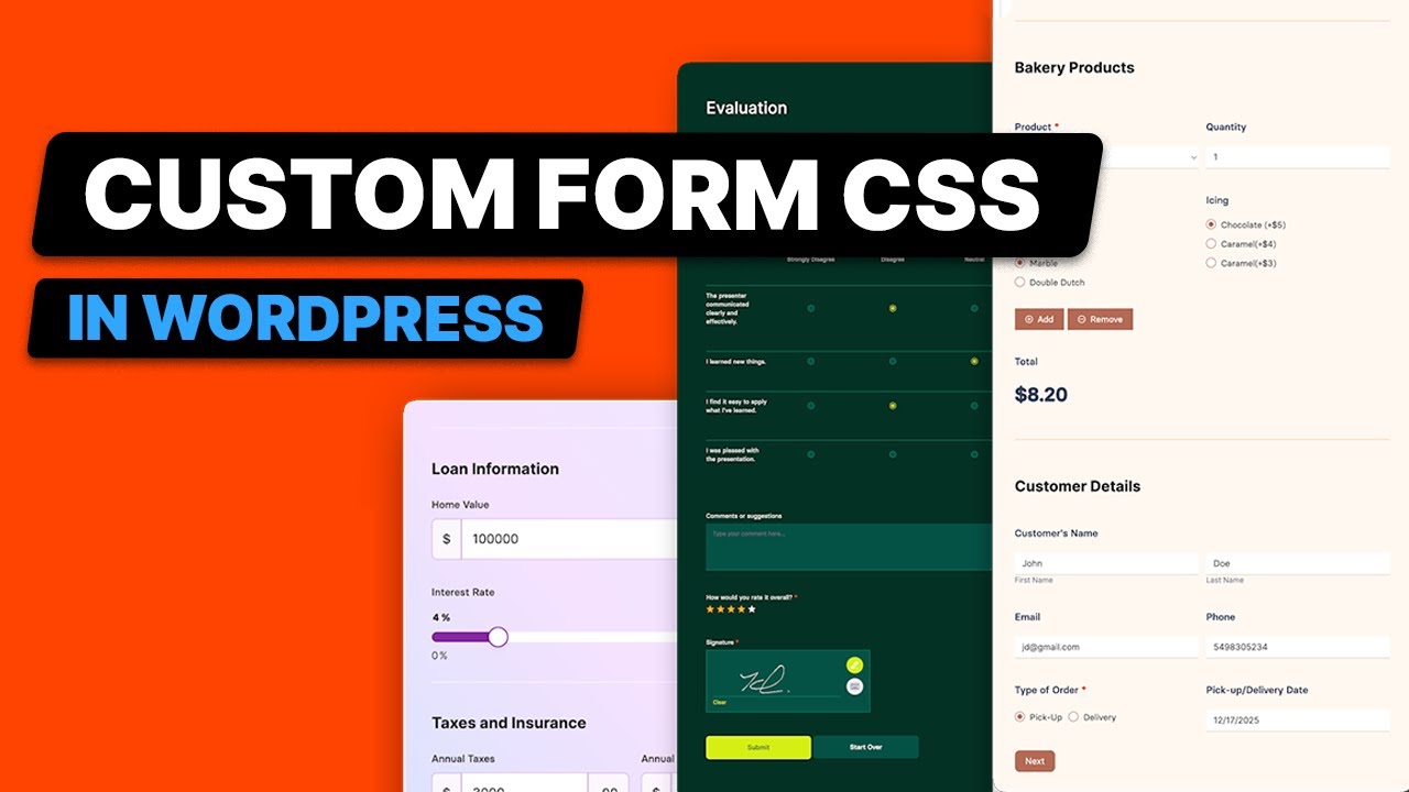 How to Add Custom CSS to Your WordPress Forms